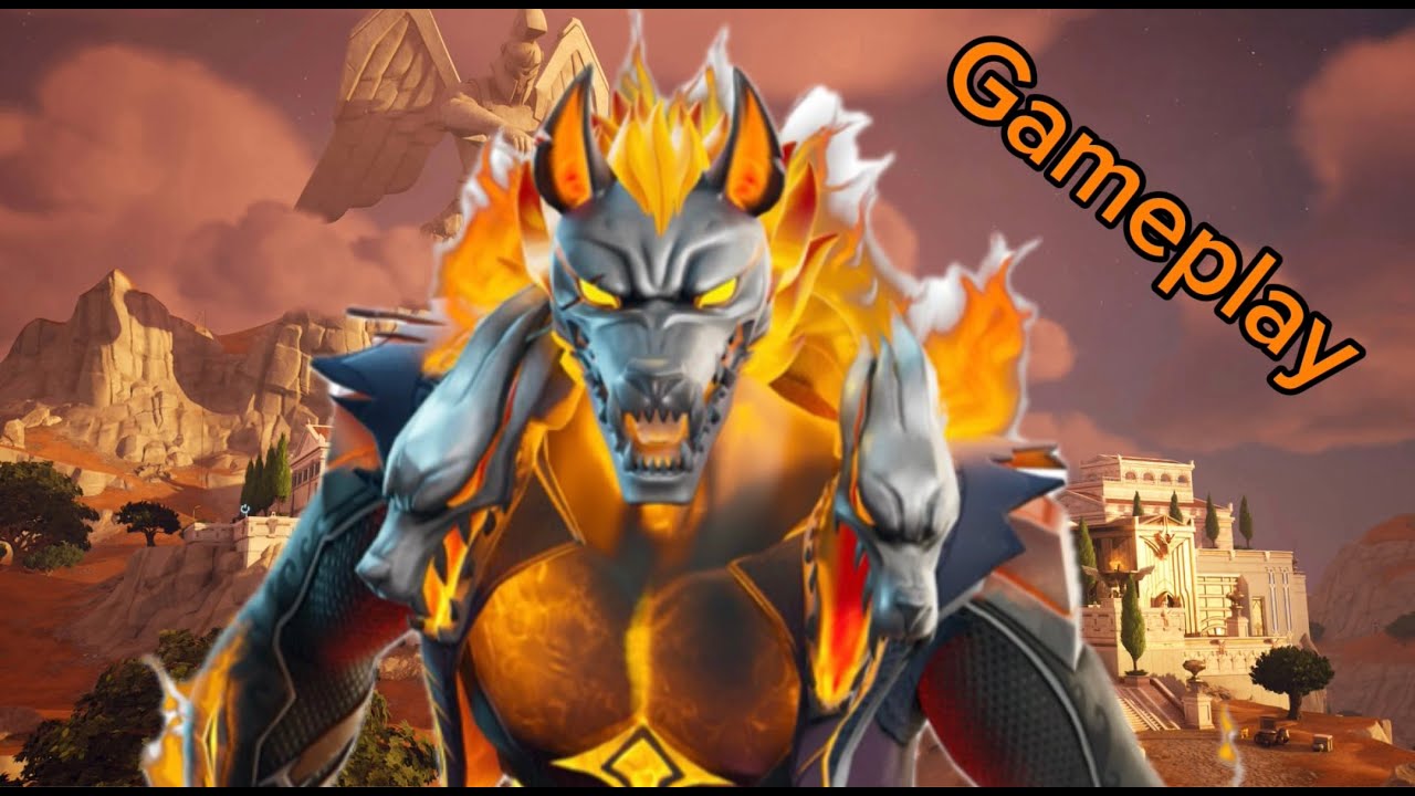 Fortnite Blazing Fire Cerberus Skin Gameplay (Chapter 5 Season 2) - YouTube