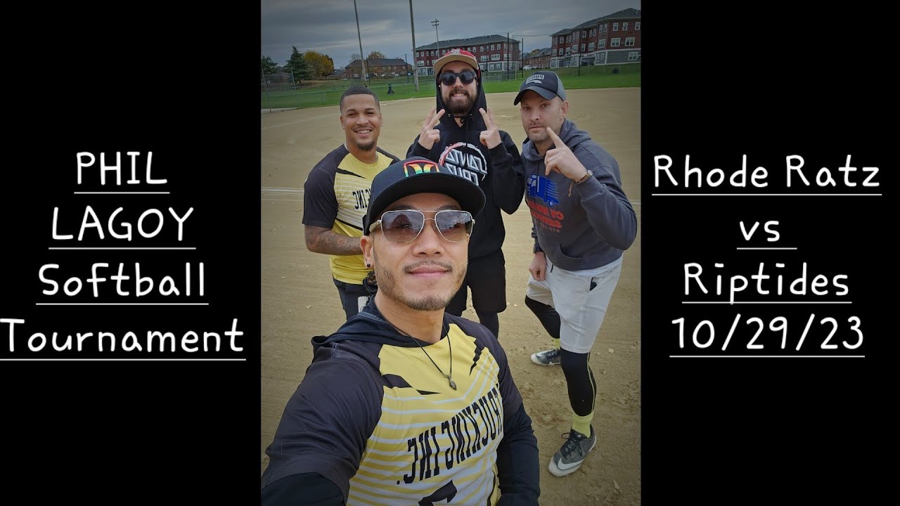 Phil Lagoy Charity Tournament - Rhode Ratz vs Riptide 10/29/23 - YouTube