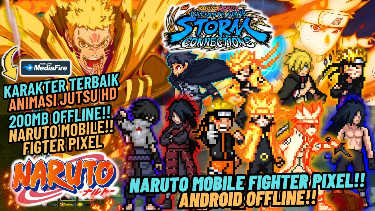 TERBARU!! Naruto Mobile Fighter Android - Offline BEST Characters🔥💯 ...