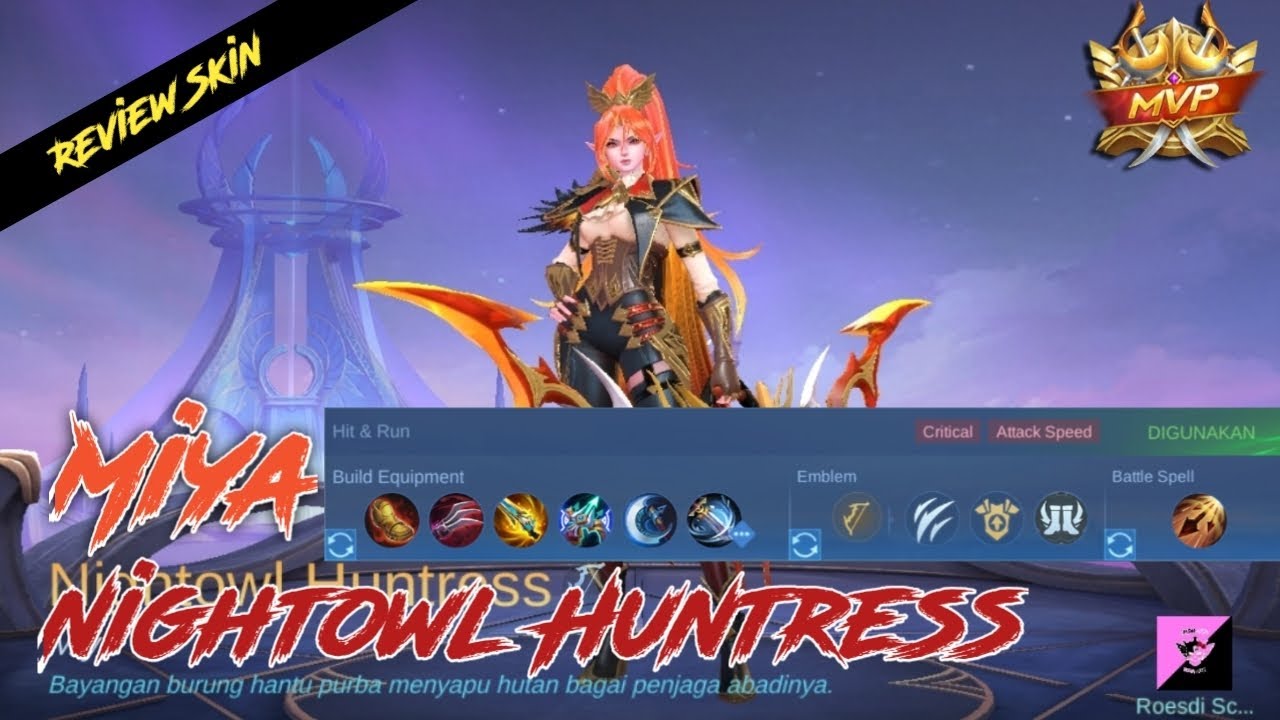 Miya NIGHTOWL HUNTRESS - YouTube