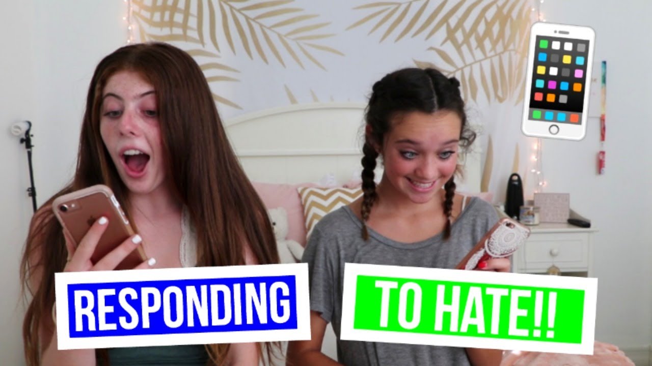 RESPONDING TO HATE COMMENTS!! - YouTube