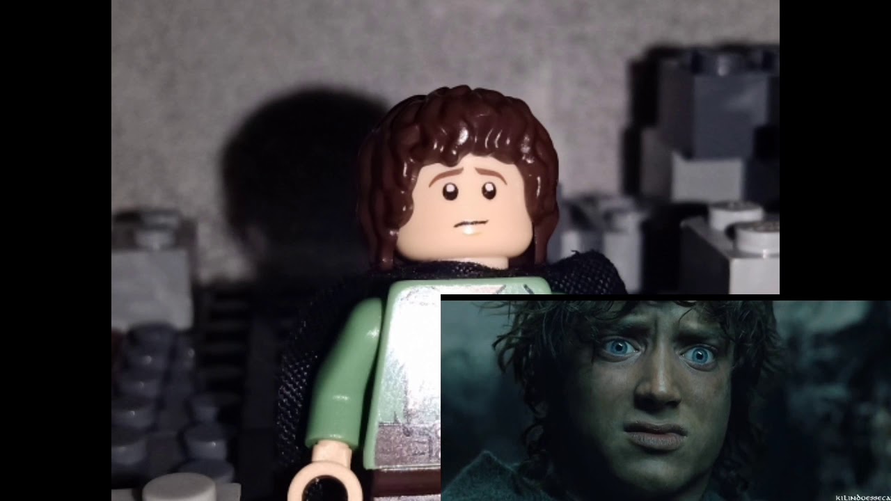 Sam vs. Shelob - Lego Lord of the Rings - YouTube