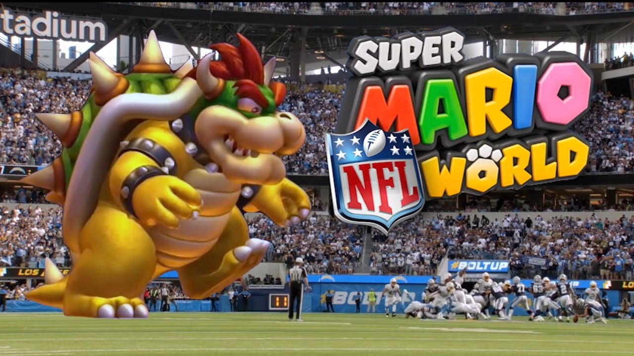 Super Mario NFL World - YouTube