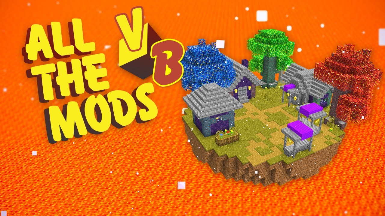 All The Mods Volcano Block EP12 Ars Nouveau Conjure Islands ...