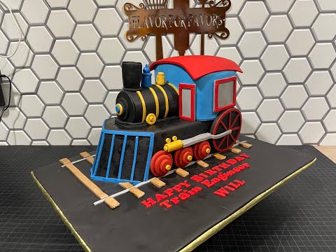 Episode 010: How to Make a 3D Train Cake - YouTube