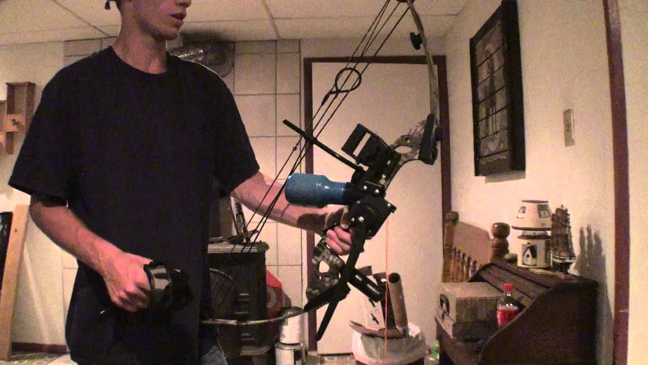 bowfishing bow setup - YouTube
