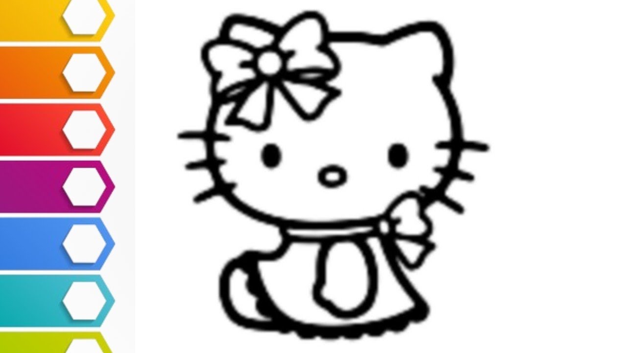 beautiful hello kitty🐱drawing l Hello Kitty l drawing hello kitty for ...