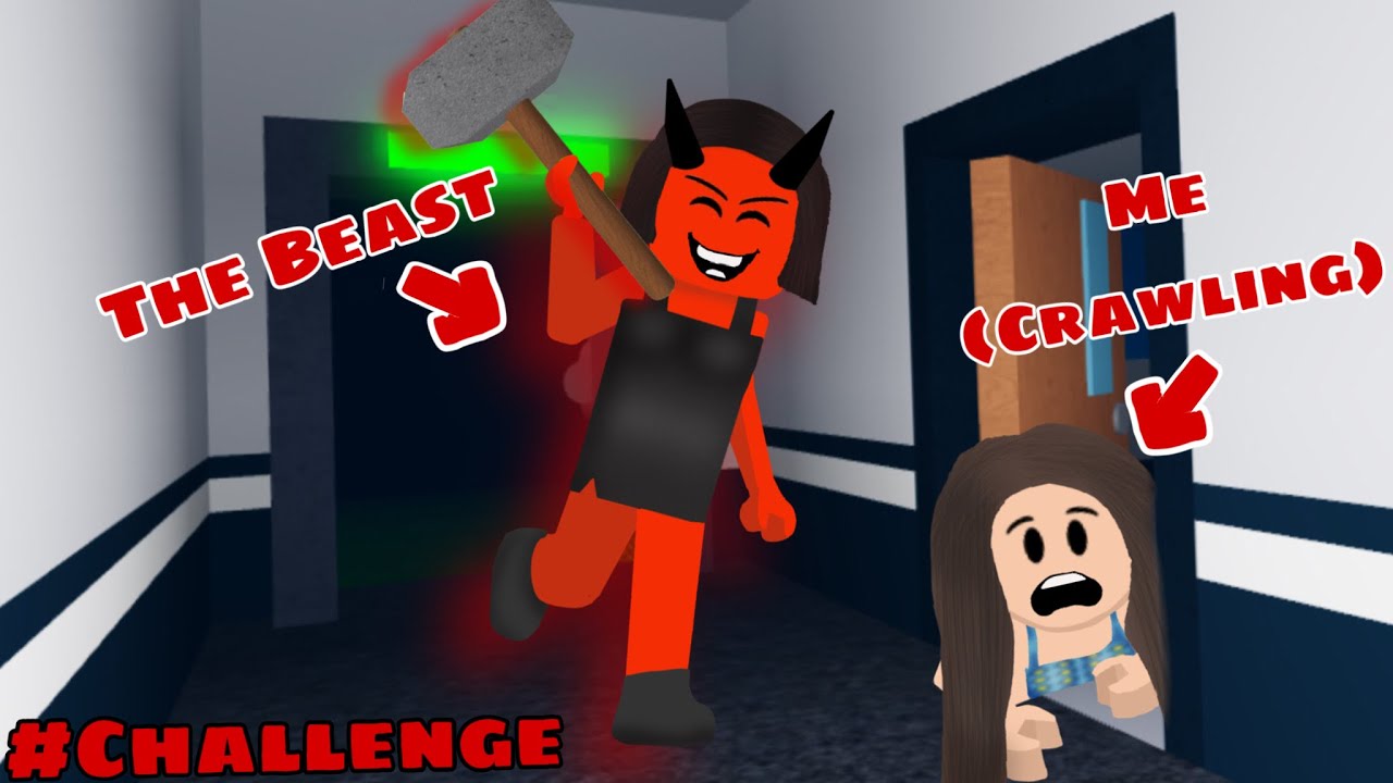 CRAWLING ONLY CHALLENGE! | 🚷 | Flee The Facility (Roblox) - YouTube