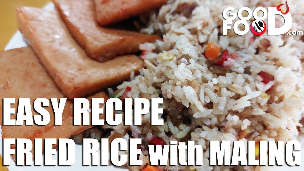 Fried Rice paired with Maling Easy Breakfast Recipe | Good Food - YouTube