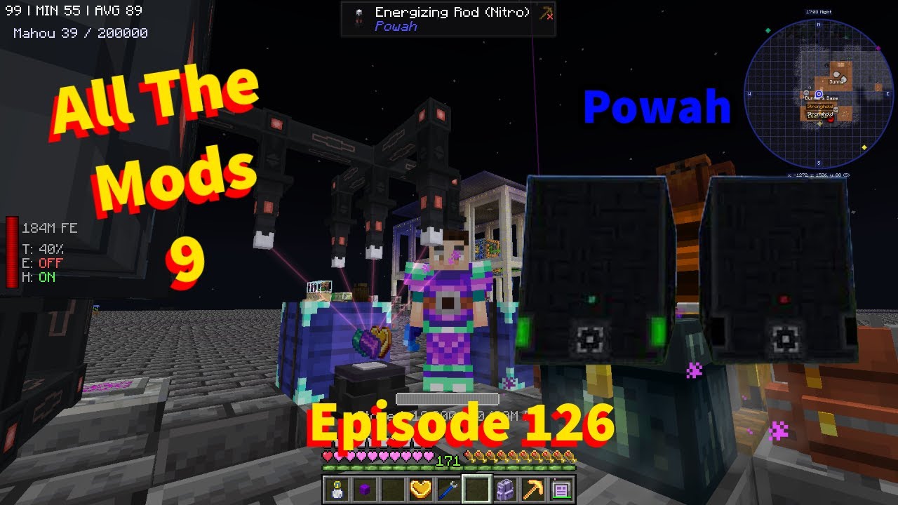 All The Mods 9. Episode 126. Powah and Dank Setup - YouTube
