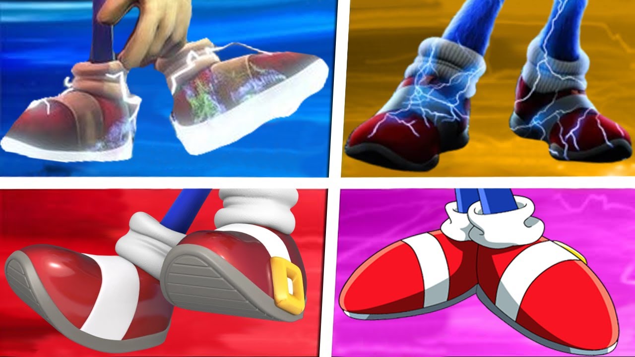 Sonic The Hedgehog Movie Choose Your Favourite Shoes (Sonic Movie 3 ...