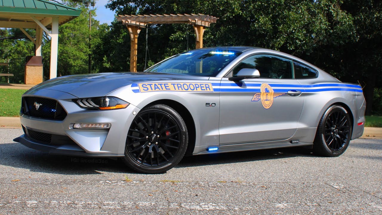 South Carolina Highway Patrol 2023 Ford Mustang GT - YouTube