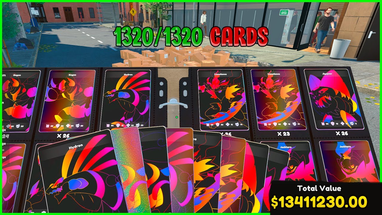 ALL 1320 TCG Cards in the binder + 76 Ghost cards | TCG Card Shop ...