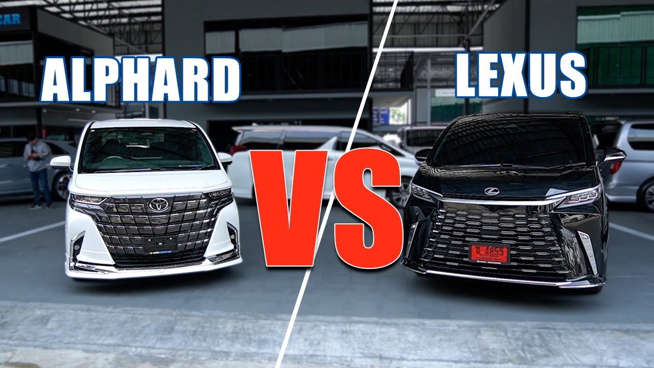 ALL NEW TOYOTA ALPHARD HEV Z Premier (40 Series) 2024 VS LEXUS LM300h ...