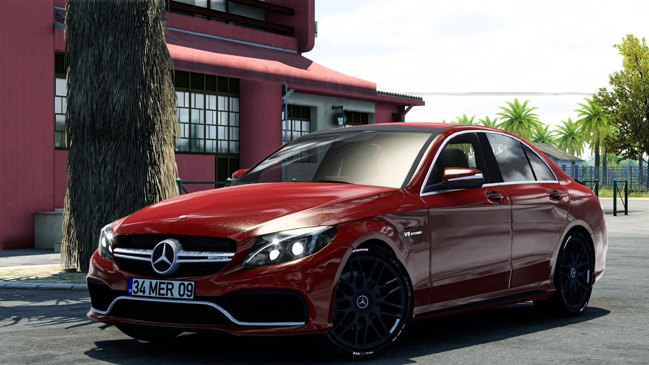 Mercedes AMG C63 S 2017 - ETS2[1.44][Euro Truck Simulator 2] - YouTube