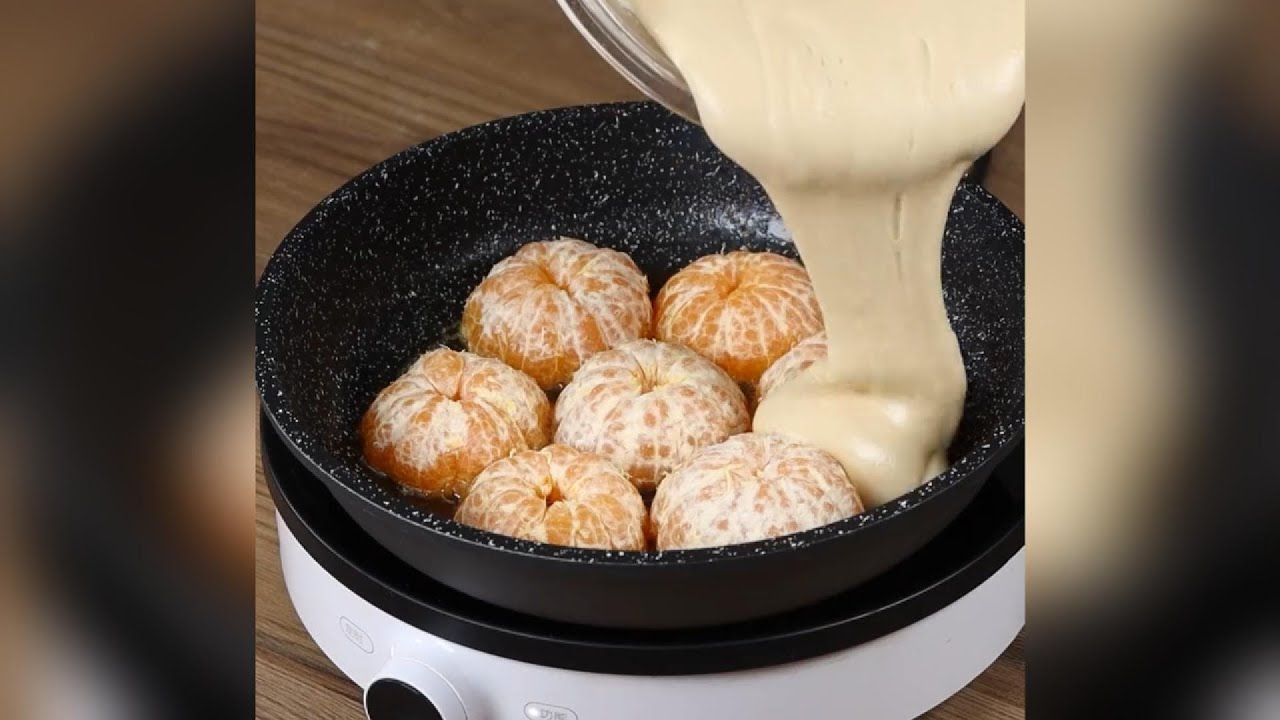 just want to eat tangerines like this! Quick and delicious recipe - YouTube