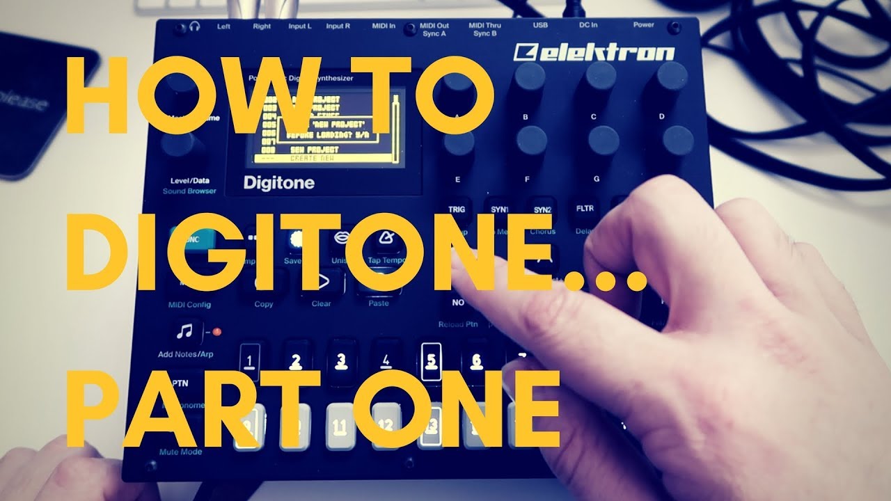 How to Digitone (Part 1): Sound Pool, Multiple Sound Tracks & Save ...