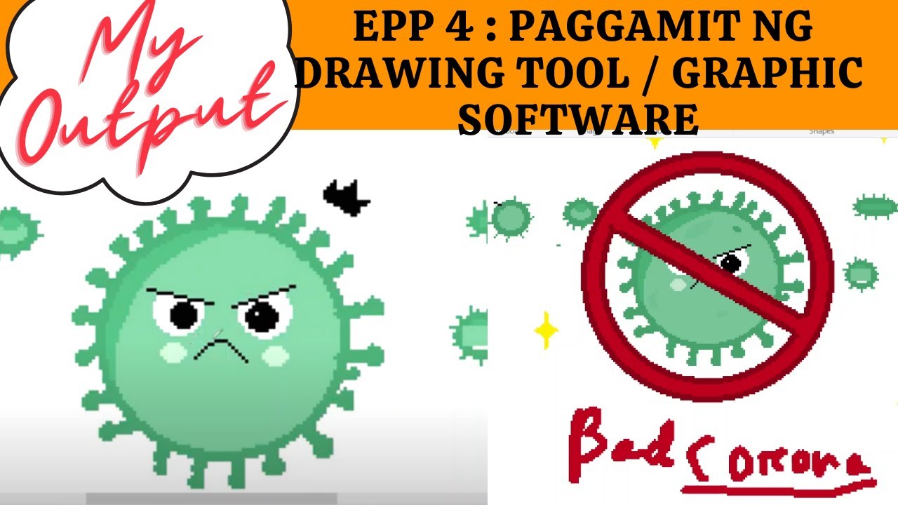Grade 4 EPP : PAGGAMIT NG DRAWING TOOL / GRAPHIC SOFTWARE - YouTube