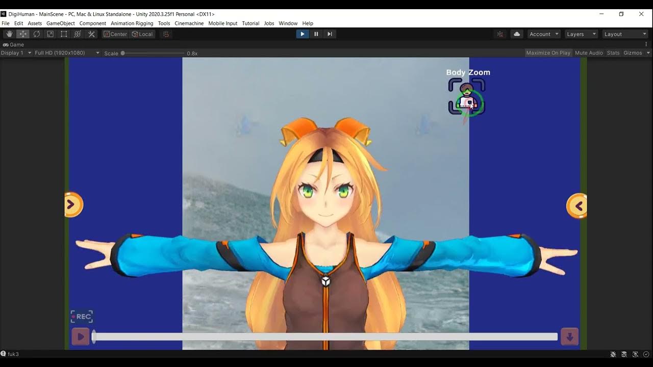 DigiHuman project explain - 3D Digital Human unity - YouTube