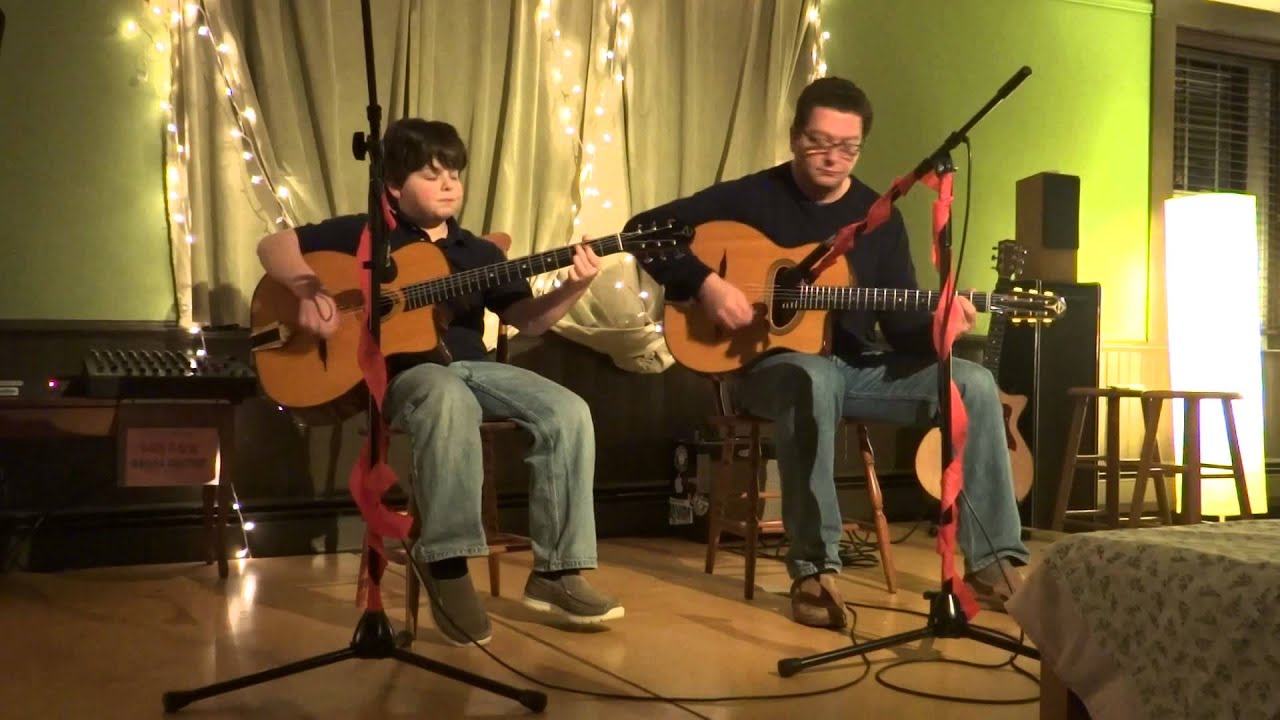 Talented Father and Son guitar duet (video 1) - YouTube