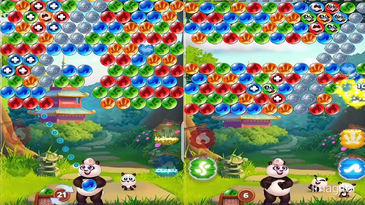 🐱 panda pop 3d game 🐱🎮 Panda games for Android mobile | Panda cartoon ...