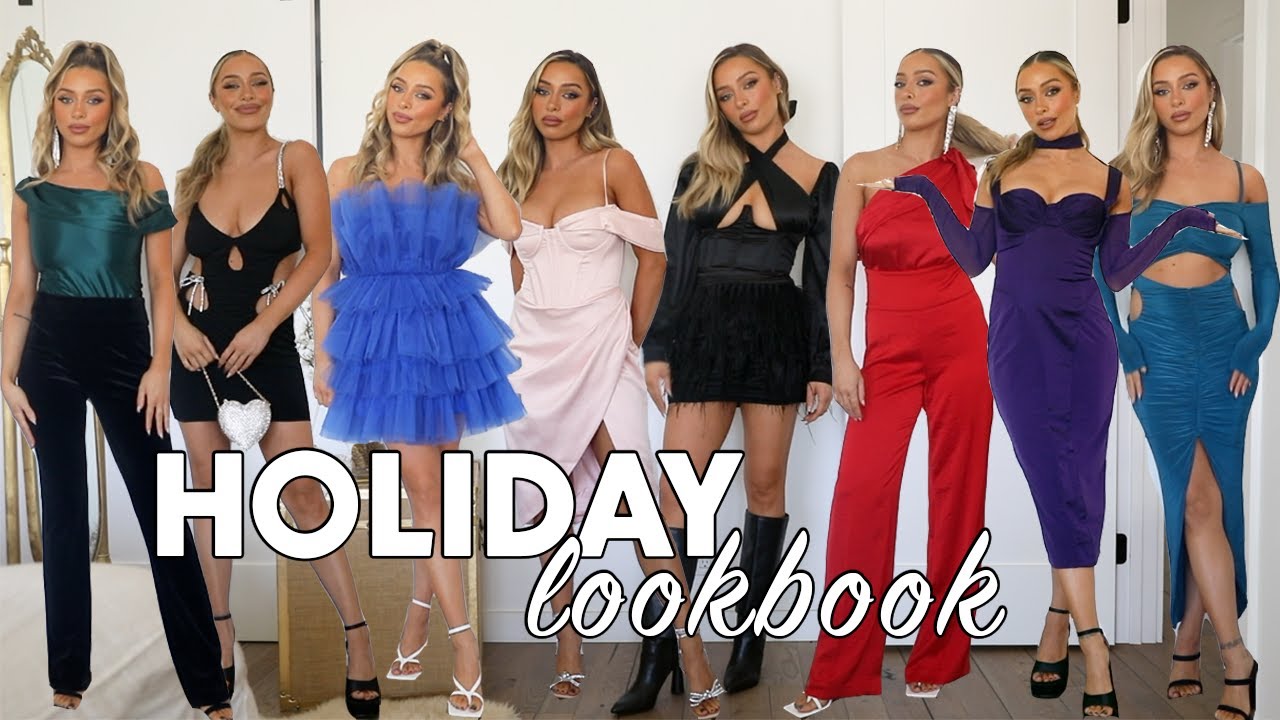 21 Outfits for the Holidays 2021/2022 | Holiday Lookbook - YouTube