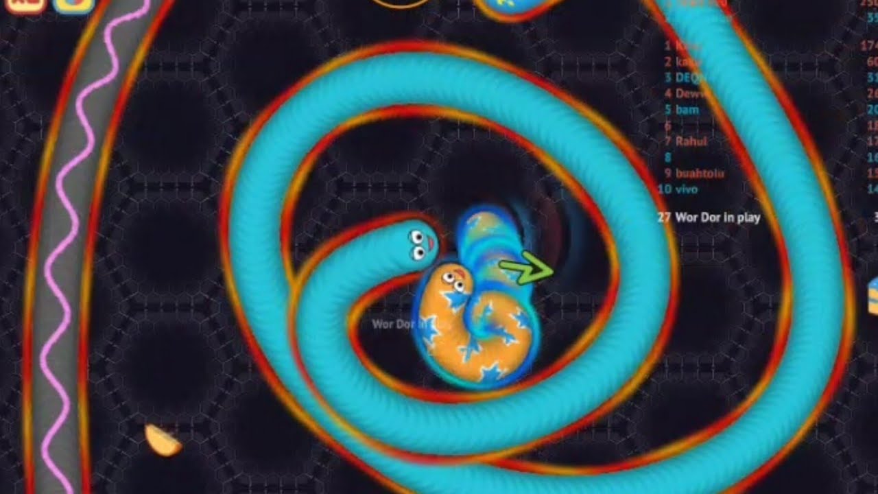 Wormate.io 2021 in Gameplay 2 teams - YouTube