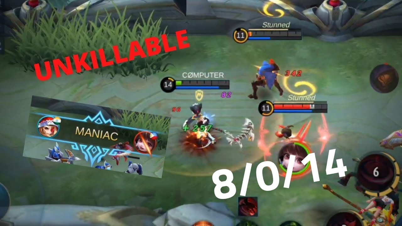 UNKILLABLE RUBY + MANIAC | Mobile Legends Gameplay - YouTube