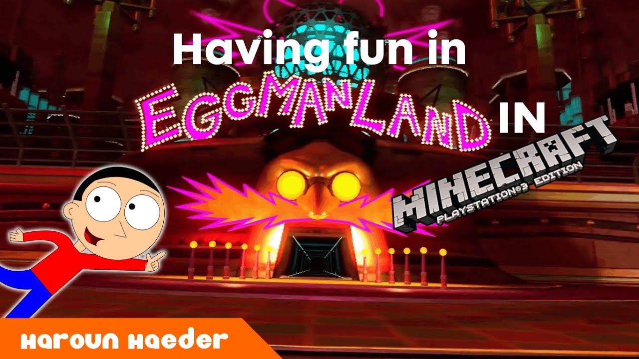 Having fun in Eggman Land in Minecraft PS3 Edition! (+ Speedrunning it ...
