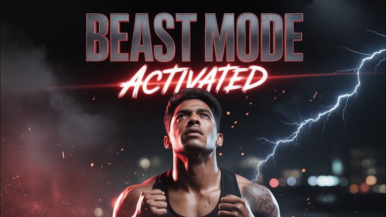 Beast Mode Activated💯 – No Excuses 💪 | Gym & Study Motivation Rap ...