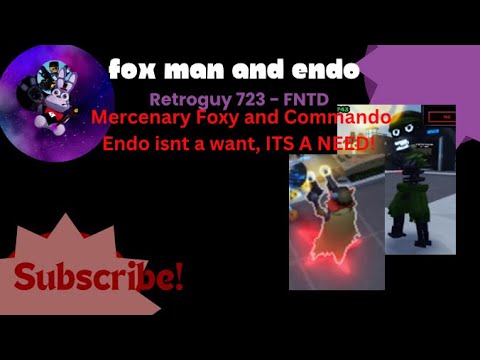 Five Nights TD - Mercenary Foxy and Commando Endo isnt a want, ITS A ...