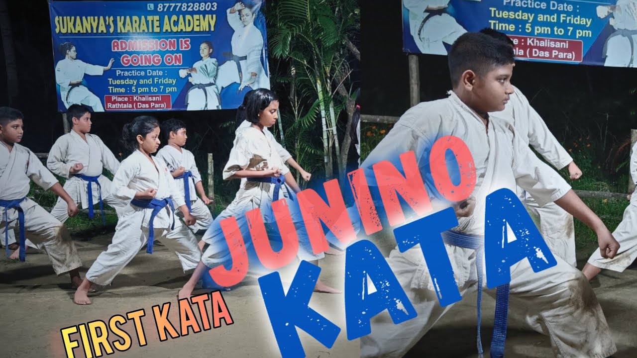Junino Kata (First Kata in Shito Ryu) - YouTube
