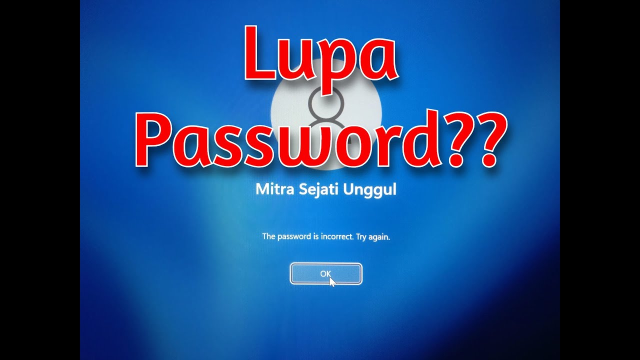 Cara Membuka Laptop Yang Lupa Password Windows 11 dan Reset Password ...