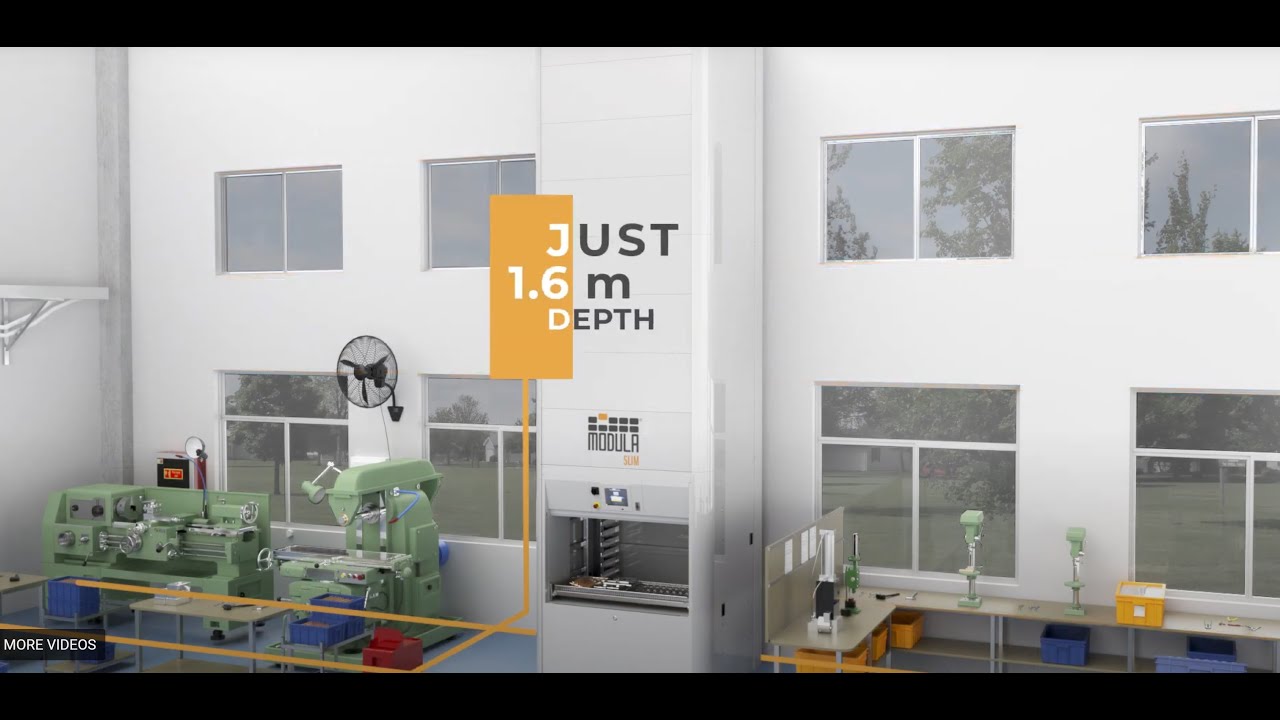MODULA SLIM - The Compact Vertical VLM - YouTube