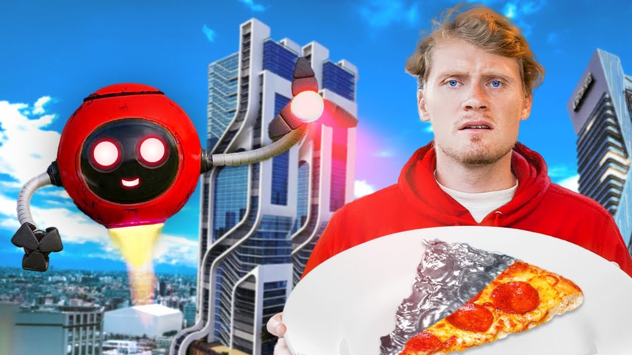 Letting Robots Choose What I Eat For 24 Hours! - YouTube