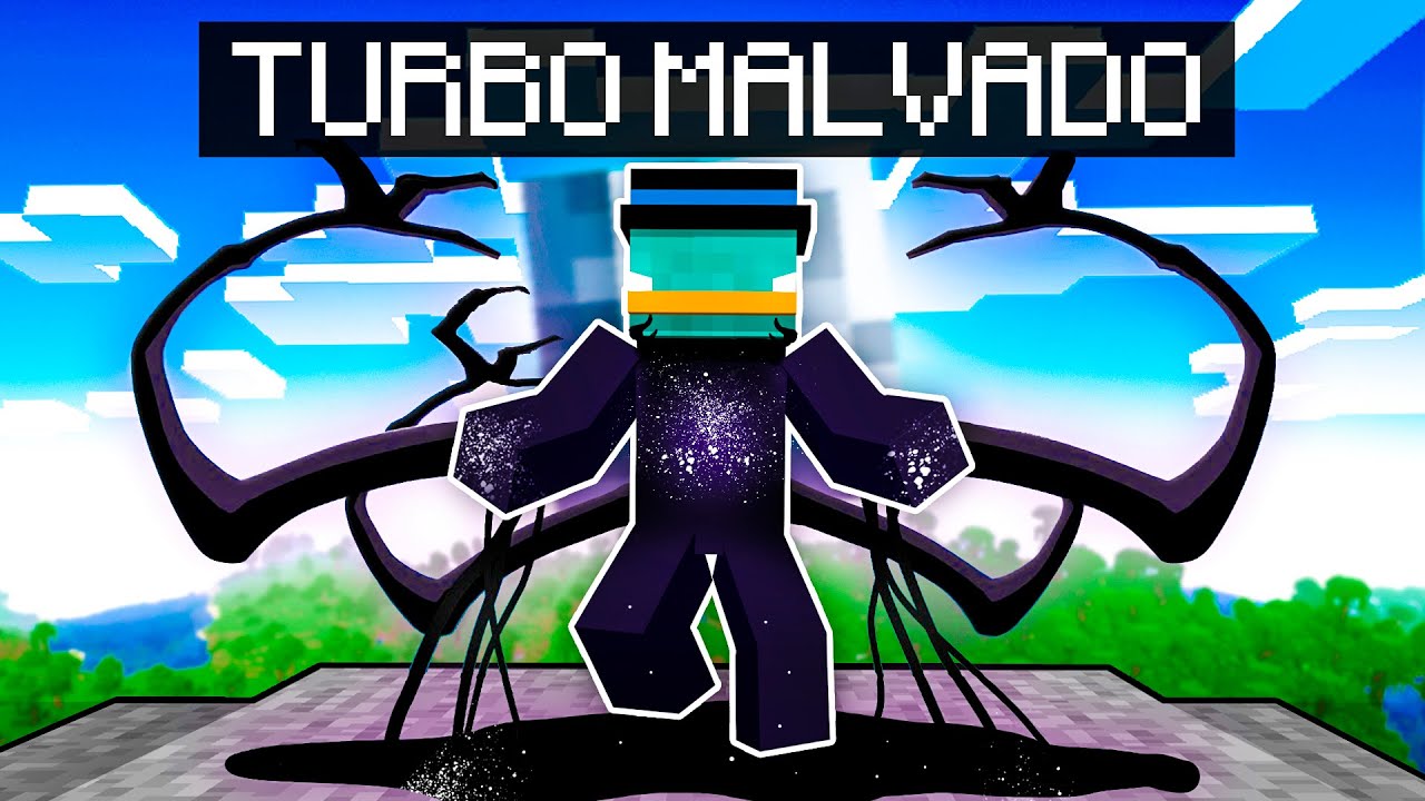 Me Convertí en TURBO MALVADO en Minecraft! - YouTube