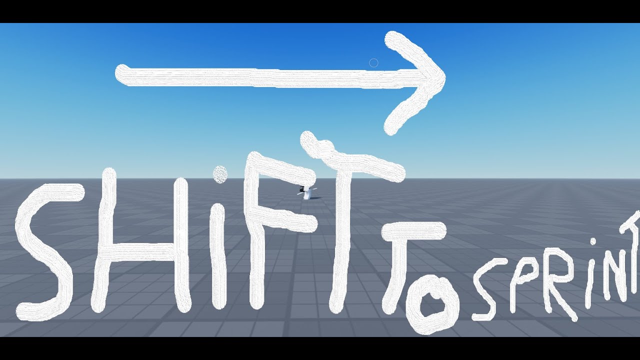 Tuto Roblox Studio Comment faire Shift pour courir - YouTube