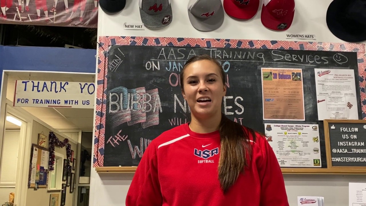 2020 Olympian Bubba Nickles on Softball vs Baseball - YouTube