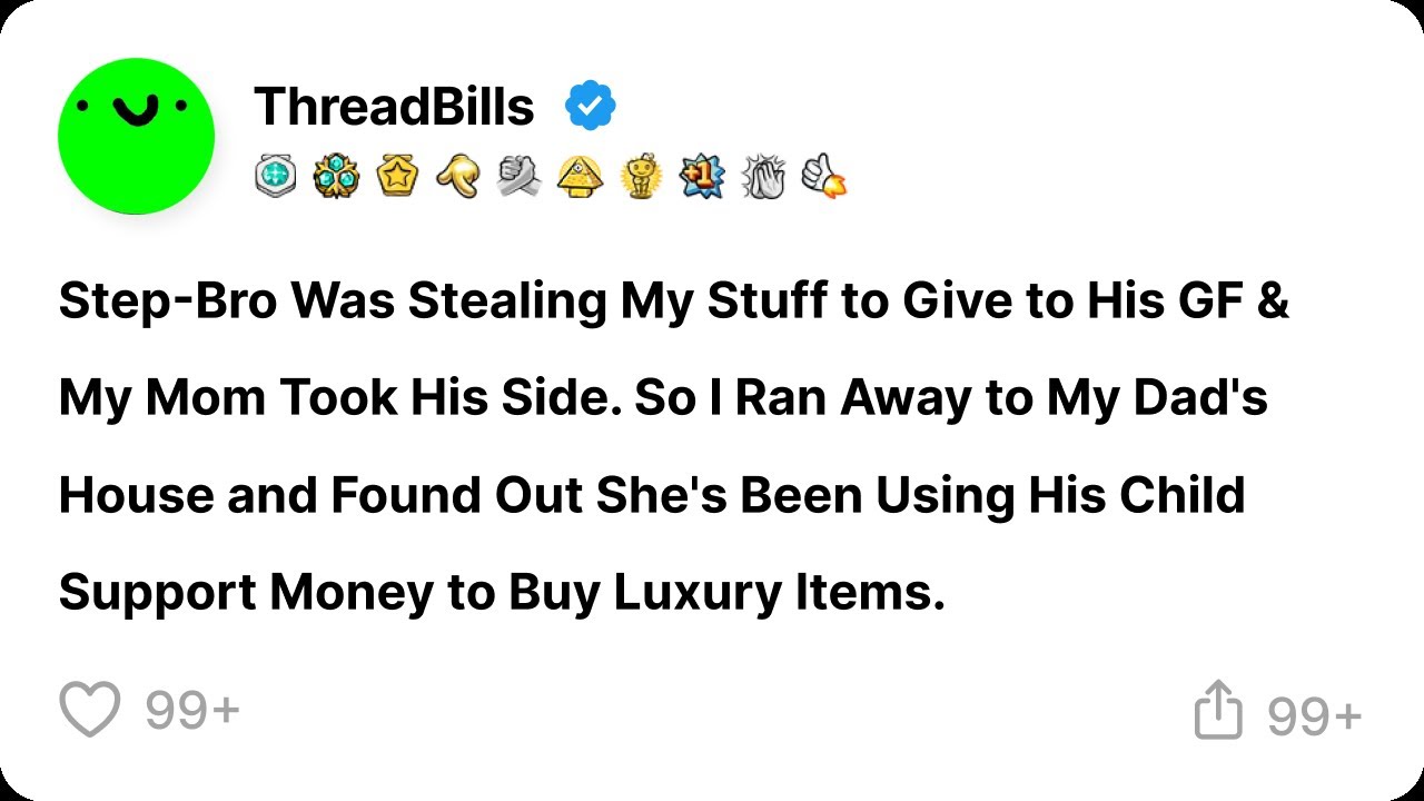 (Full story)Step-Bro Was Stealing My Stuff to Give to His GF & My Mom ...