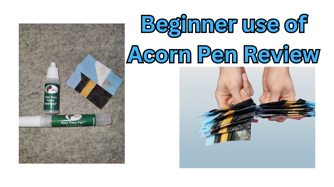 Beginner aspect of the #Acorn pen - Let's see how I feel about this ...