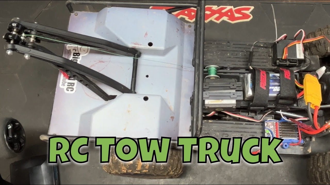 RC Tow Truck Made Using a RedCat Gen8 #rc #rccrawling #rccars # ...