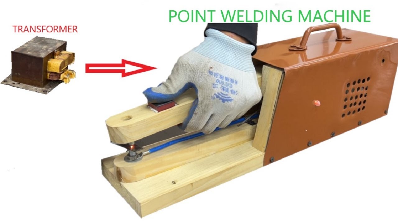 Homemade Ideas From Old Microwave - How to Make Spot Welding Machine ...