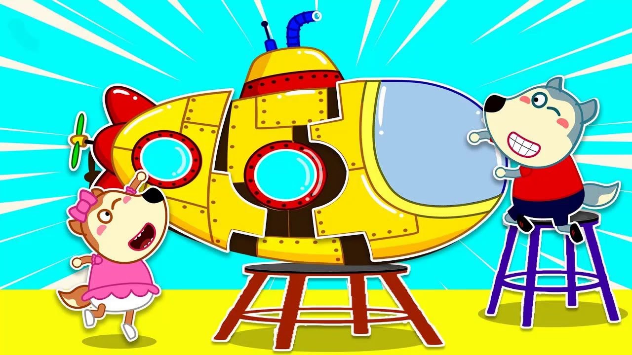 Baby Wolfoo - Funny cartoon for kids - YouTube