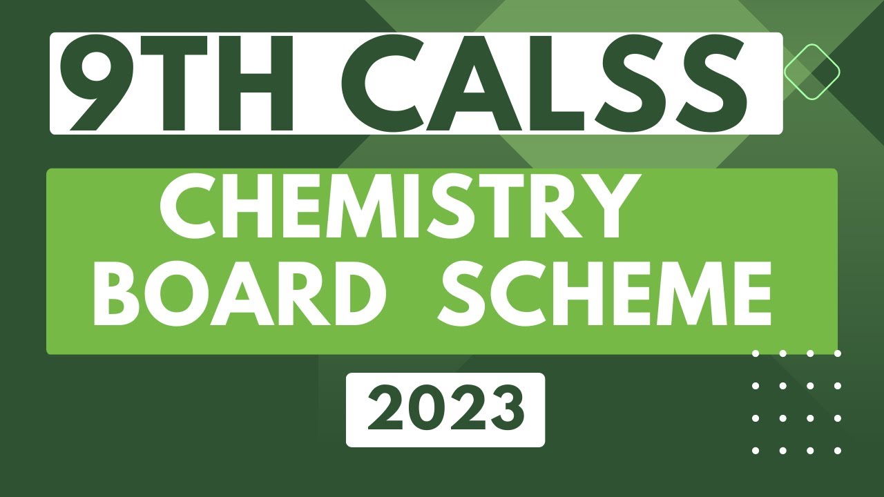 9th Class Paring Scheme||9th Class Chemistry Paper pattern 2023||Class ...