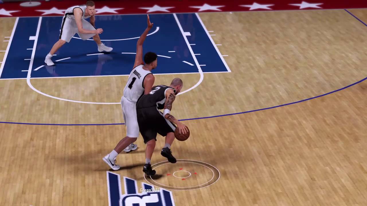 This is how to attack a shot blocker NBA 2K16 - YouTube