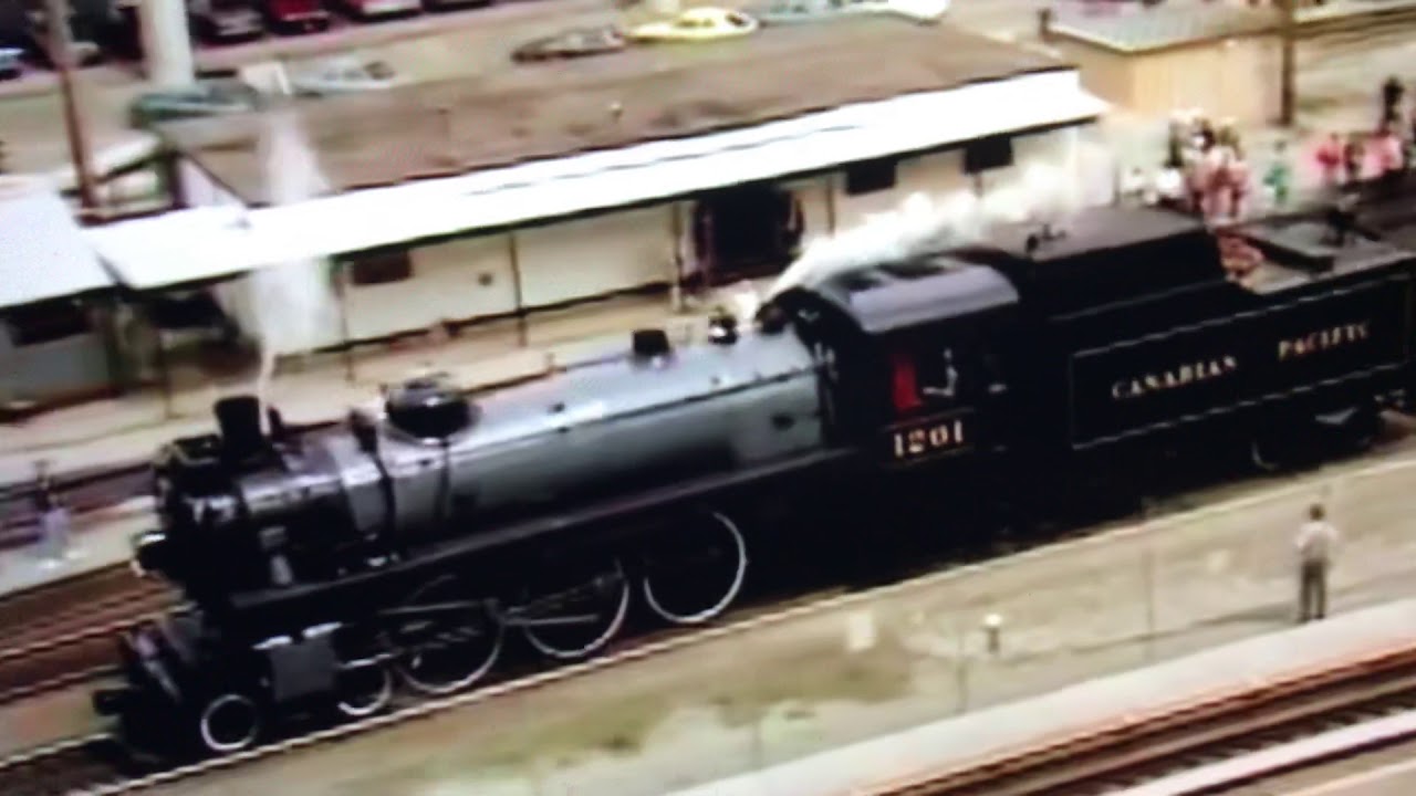 Canadian Pacific G5A 4-6-2 1201 awesome whistle re-upload - YouTube