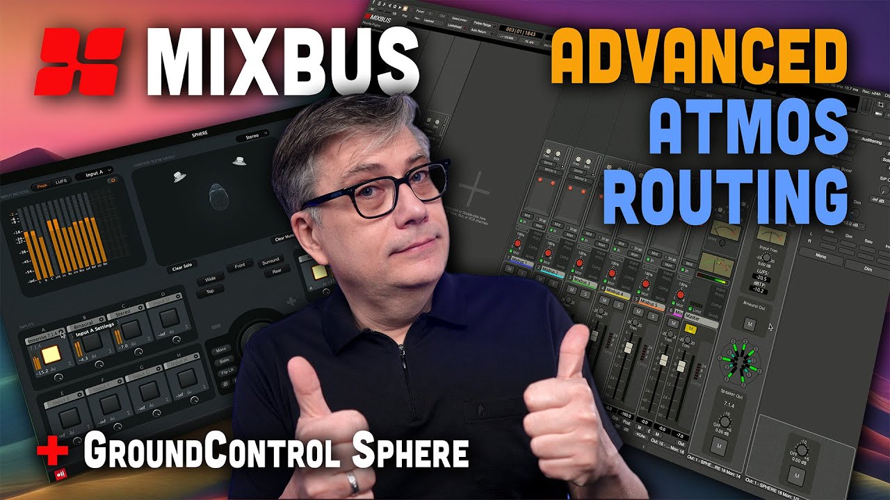 Apple Spatial Audio Monitoring in Mixbus 10 - YouTube