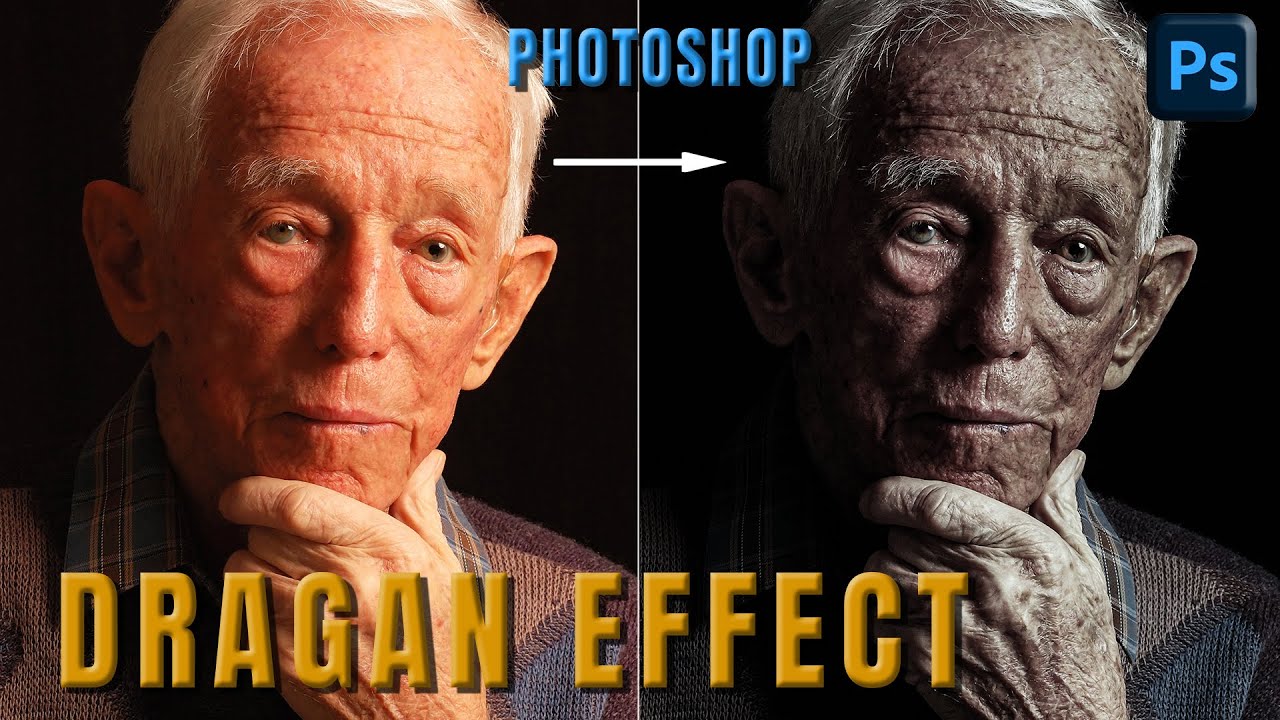 Photoshop – Dragan Effect (Retouch \ Rötuş). - YouTube
