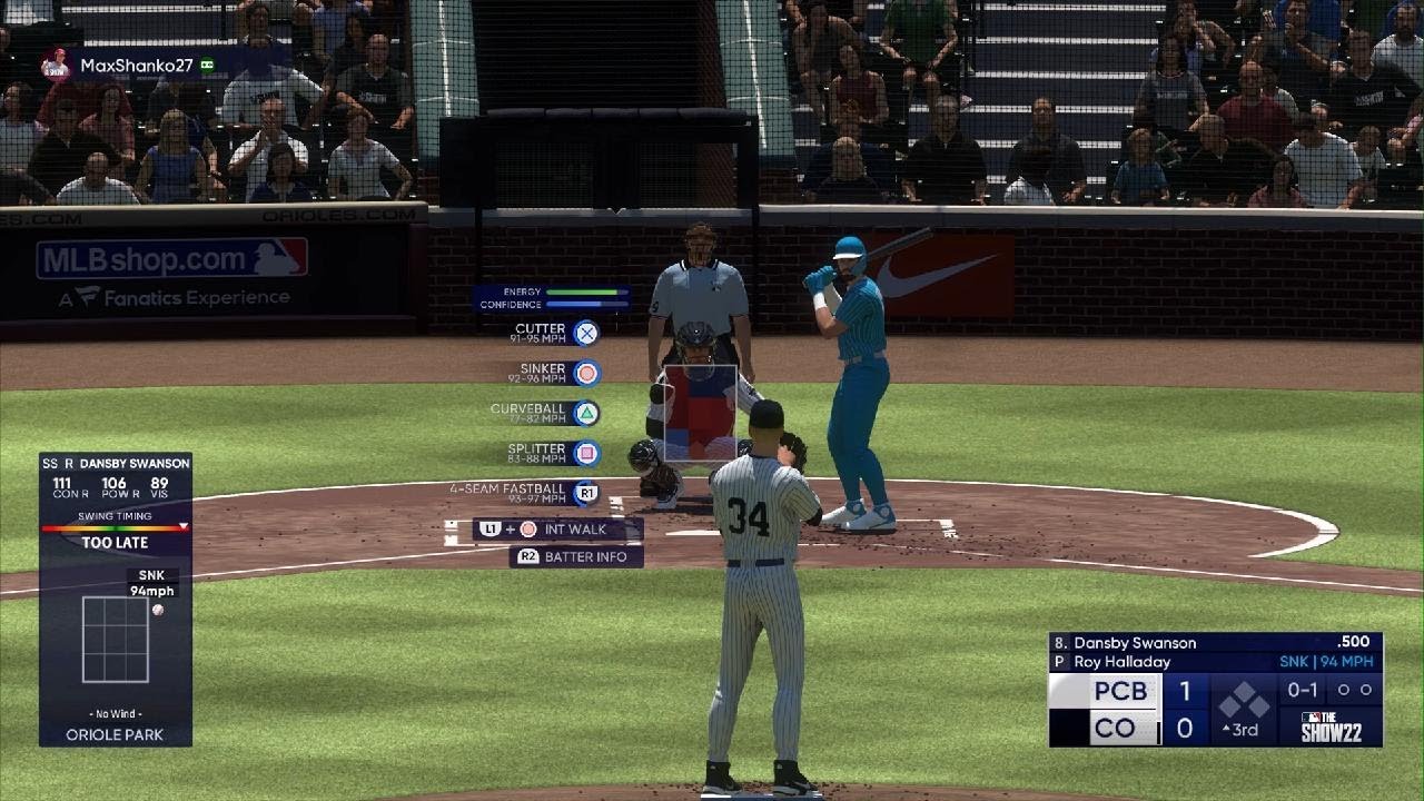 MLB The Show 22 very rare commentary - YouTube