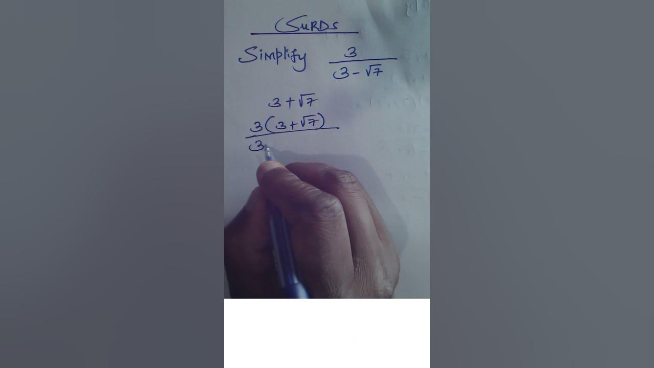 How to simplify surds - YouTube